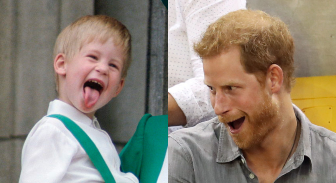7 photos prove Prince Harry was destined to be a little royal rebel ...